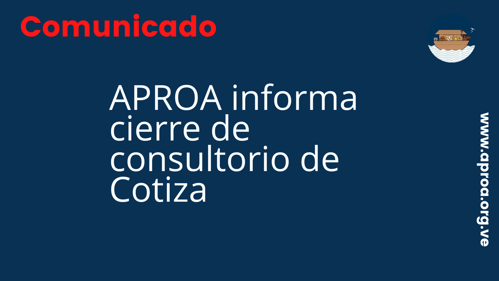 APROA cierra consultorio en Cotiza por riesgo de deslizamiento – Aproa